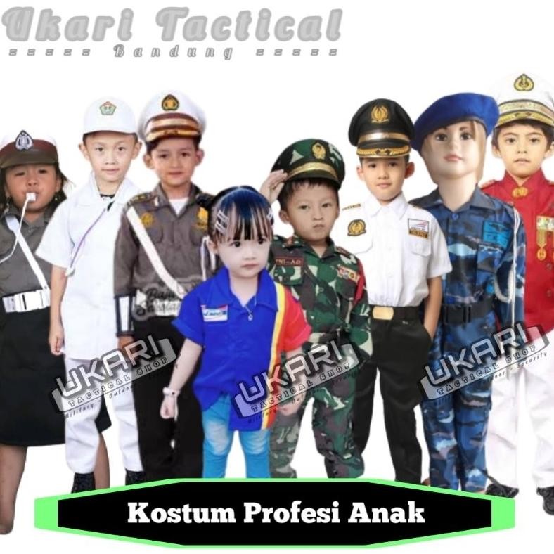 Jual Terlengkap Baju Polisi Anak Kecil Masinis Pocil Kostum Profesi ...