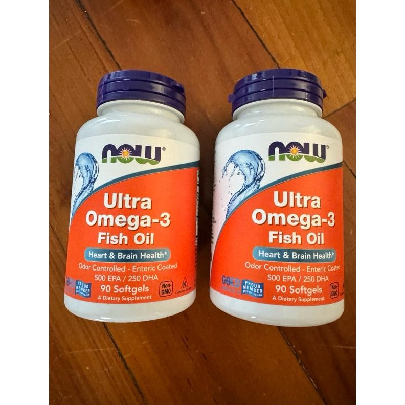Jual Now Foods Ultra Omega 3 500 EPA / 250 DHA 90 180 Softgels DiM | Shopee Indonesia