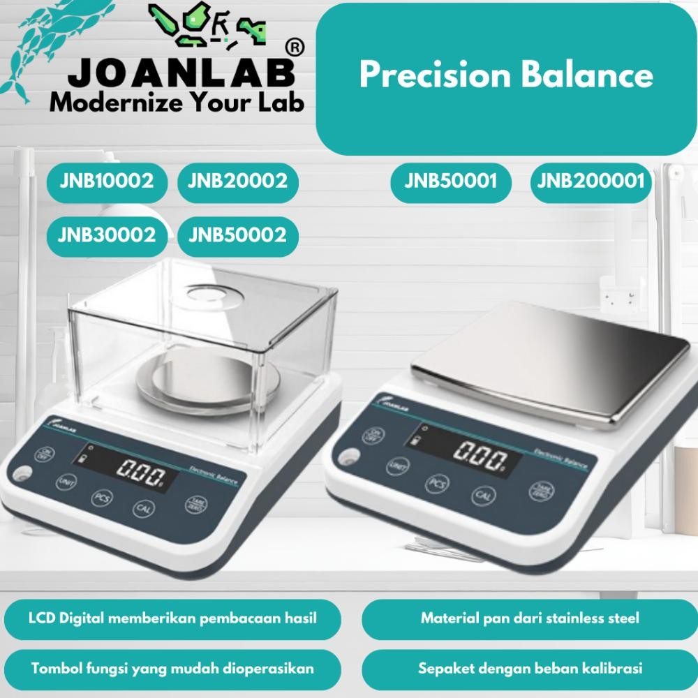 Jual JOANLAB Precision Balance Timbangan Digital Electronic Resolusi 0. ...