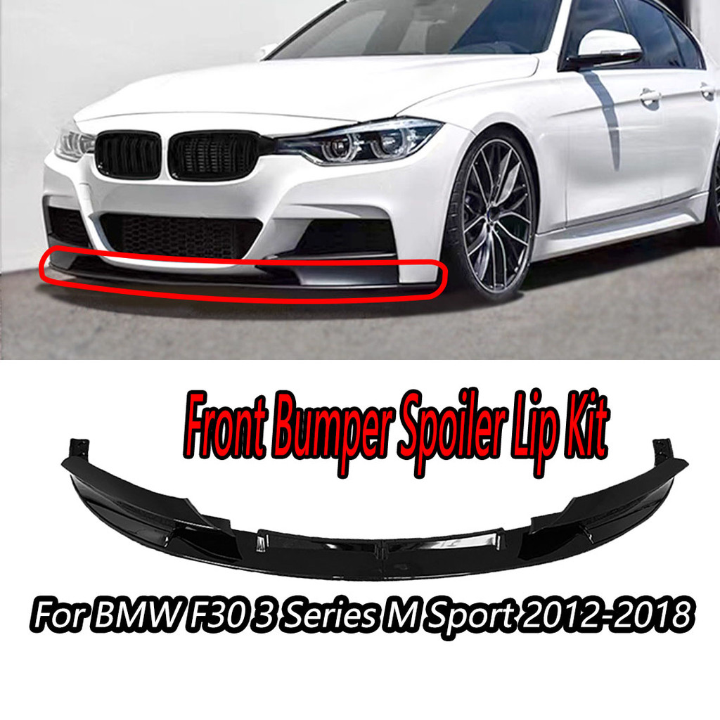 Jual Mobil Front Bumper Spoiler Lip Diffuser Untuk BMW F30 3 Seri M ...