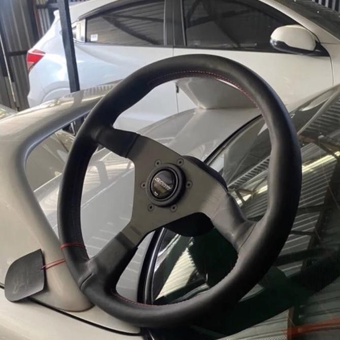 Jual Steer Momo Spoon With Nsx R Honda Red Horn Button | Shopee Indonesia