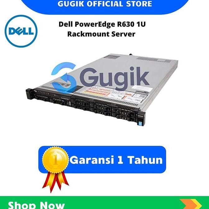Jual Dell PowerEdge R630 1U Rackmount Server | LGA 2011-3 x99 | 8 Bays ...