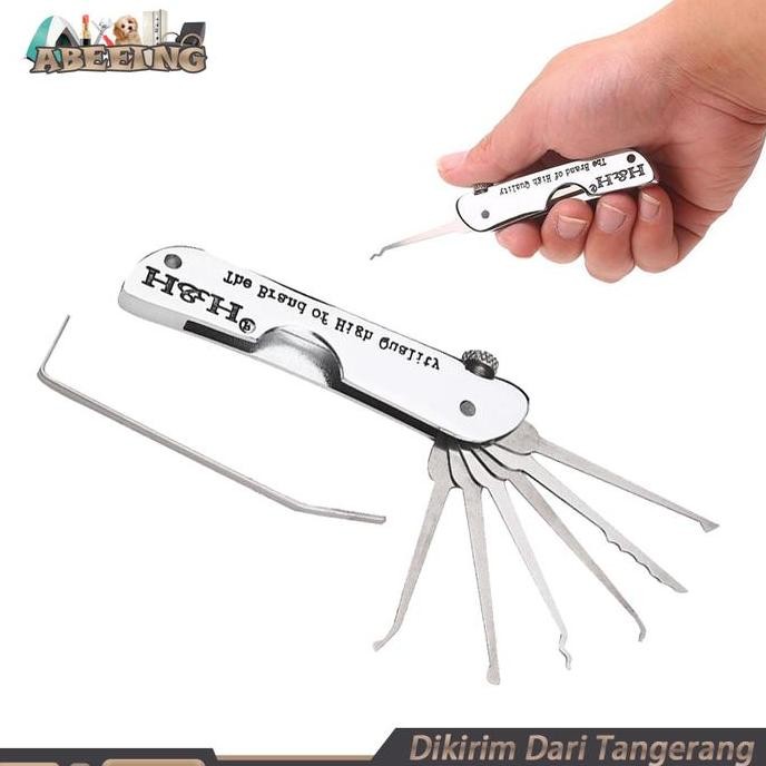 Jual New Alat Pembuka Kunci Gembok Profesional | Lock Pick Set Tool ...