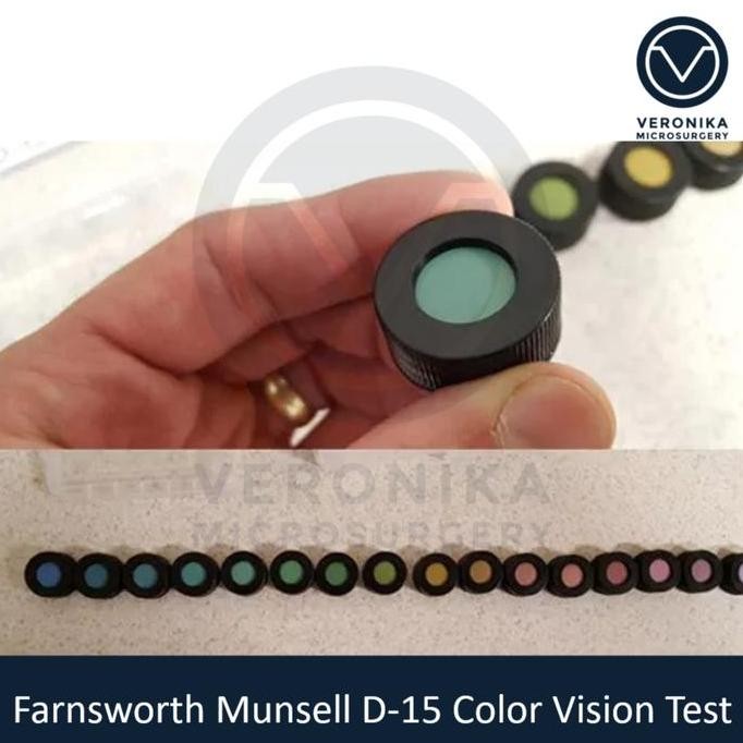 Jual FARNSWORTH MUNSELL D-15 COLOR VISION TEST UNTUK TES BUTA WARNA ...