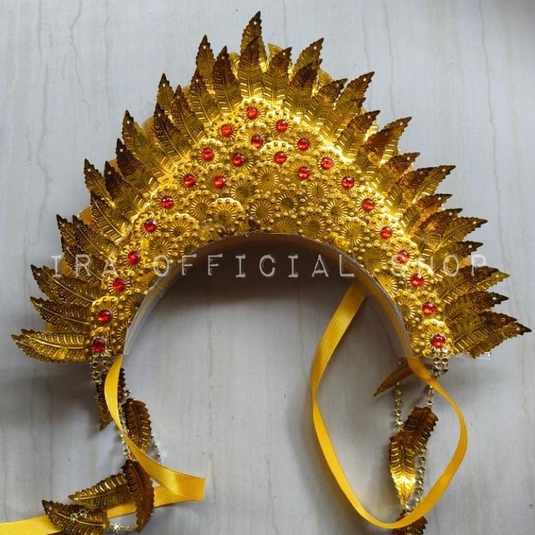 Jual To94 Mahkota Tradisional Bali/ Hiasan Nari Tradisional Bali ...