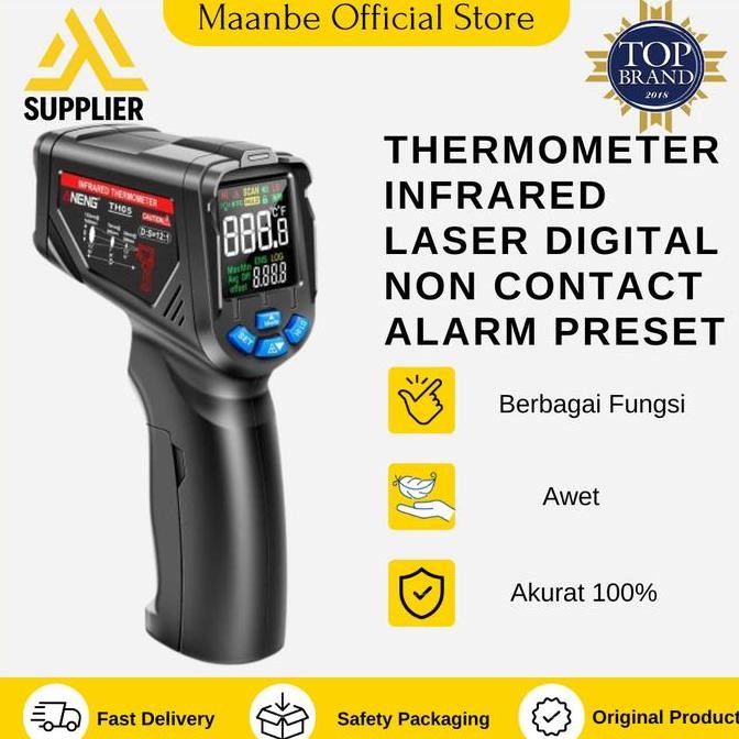 Jual Termometer Termogun Digital Suhu Badan Infrared Thermometer Thermo ...