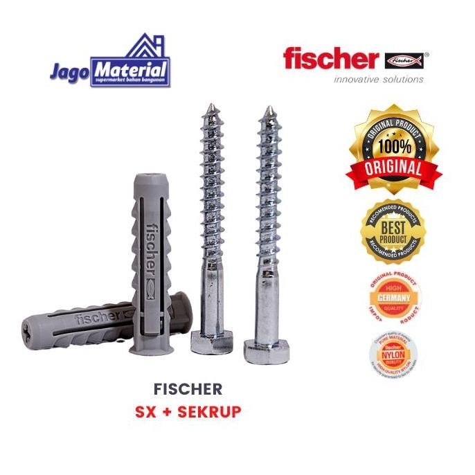 Jual Fischer SX + Sekrup Pack (Angkur Beton, Angkur Bata, Angkur Bata ...