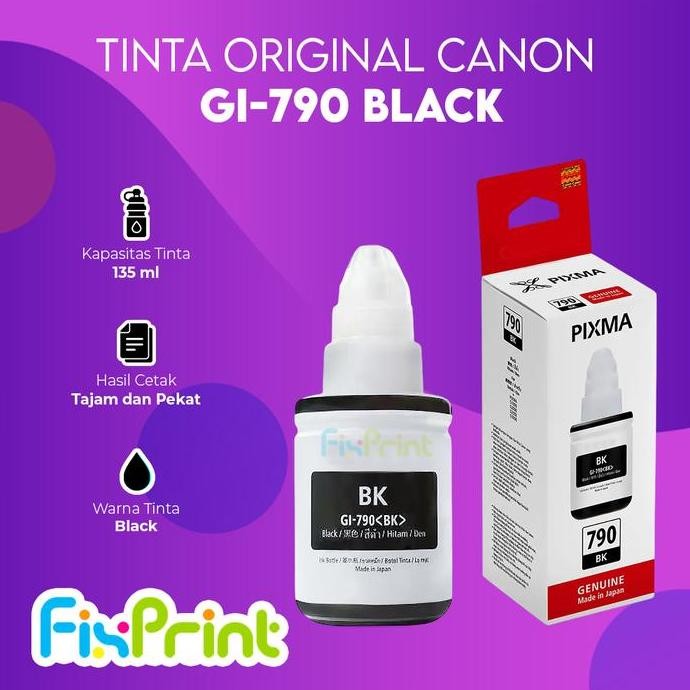 Jual Tinta GI-790 Premium Refill Printer Canon G1000 G2000 G3000 G ...