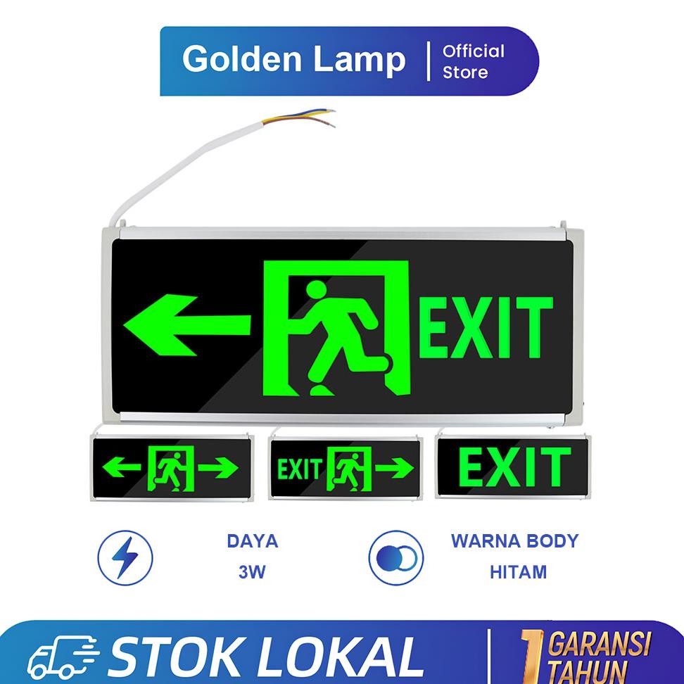 Jual LAMPU PETUNJUK DARURAT EMERGENCY EXIT/LAMPU DARURAT EXIT/LAMPU ...