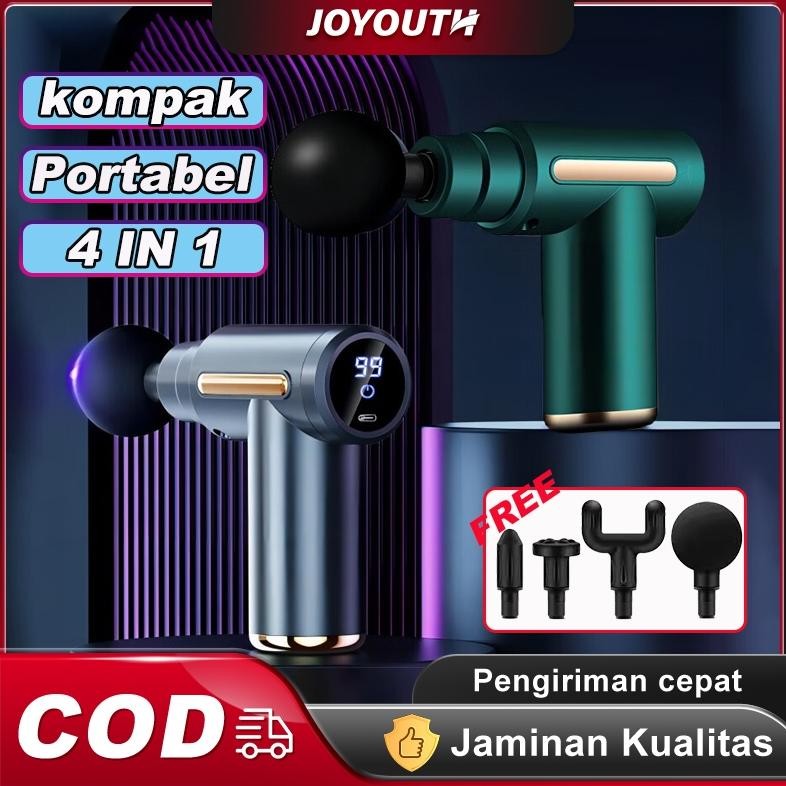 Jual Alat Pijat Mini Fascial Gun alat terapi otot alat getar Otot Gym ...