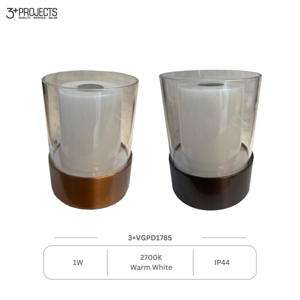 Jual Candle Dining LED Table Lamp - USB Rechargeable - Lampu Meja LED | Shopee Indonesia