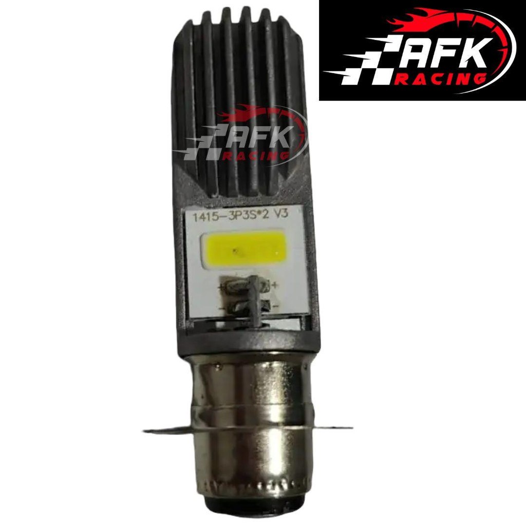 Jual Lampu Depan Motor H6 Led 2 Mata Super Terang ACDC Bebek Dan Matic ...