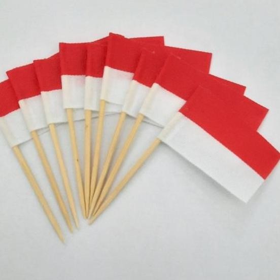 Jual >>>>>] cake topper merah putih bendera mini tumpeng Hut RI ...