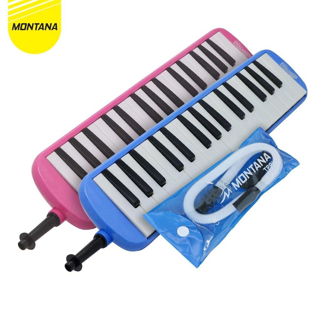 Jual Wes-24 Montana Selang Pianika Alat Tiup Musik 53-60 Cm Keyboard ...