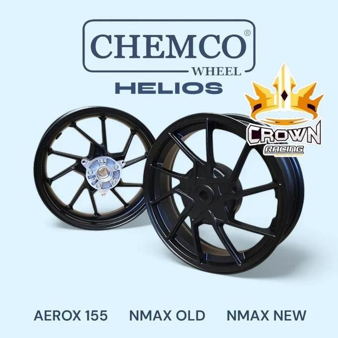 Jual VELG CHEMCO HELIOS YAMAHA AEROX 155 / NMAX 155 OLD / NMAX 155 NEW ...