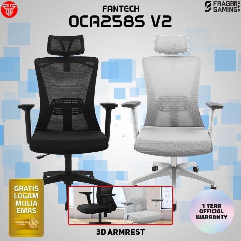 Jual Terlaris Fantech Kursi Kerja Kantor Oca258S V2 Premium Office ...