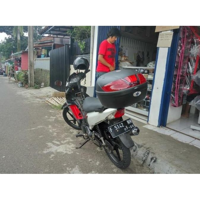 Jual tukang jual box motor bracket supra x 125 dudukan behel besi kmi ...