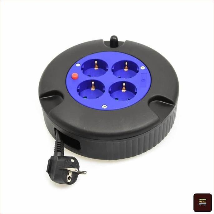 Jual KRISBOW Colokan Listrik Kabel Roll 4 Lubang 5 Mtr KF-BG-4 | Shopee ...