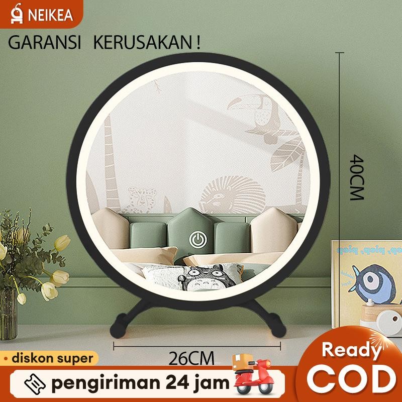 Jual 40Cm Cermin Rias Led Brntuk Bulat Kaca Riaskaca Kamar Mandi,Kaca ...