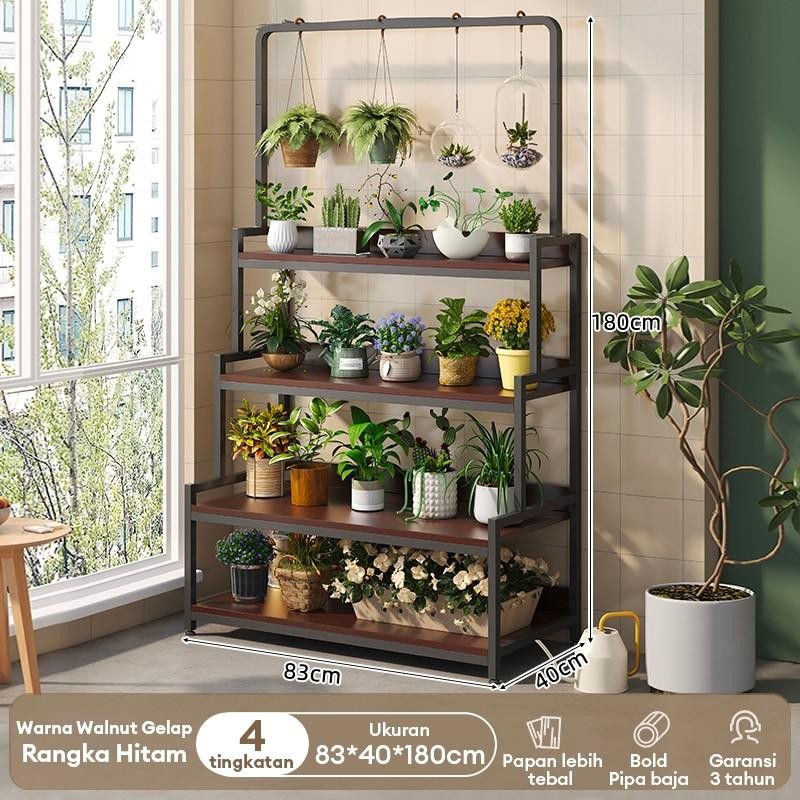 Jual Rak Bunga Besi Susun Rak Bunga Minimalis Rak Display Rak Besi Rak ...