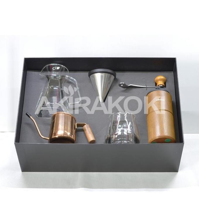 Jual tersedia hampers coffee manual brew set akirakoki | gift box set ...