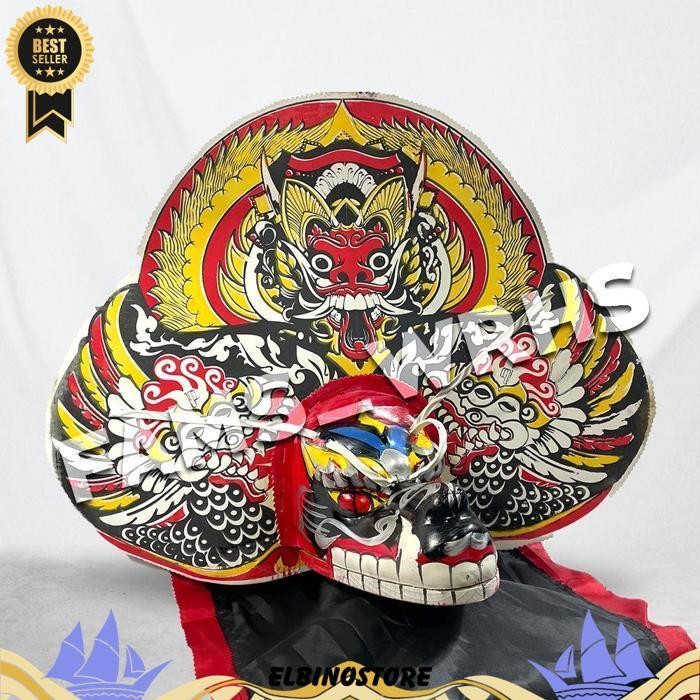 Jual Fams Wrhs Barongan Anak Kecil Spons Ukuran Jumbo Motif Bali Warna ...