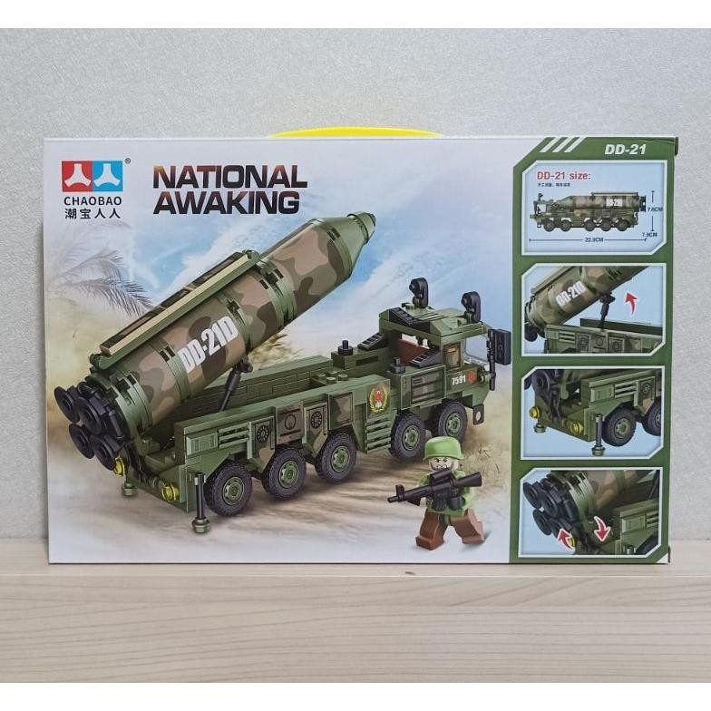 Jual Rwe-45 Bricks Mobil Truck Rudal National Awaking Mainan Koleksi ...