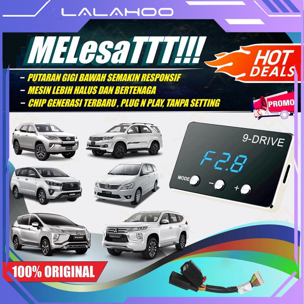 Jual 9 drive Piggyback Remap Ecu kijang innova fortuner xpander pajero ...
