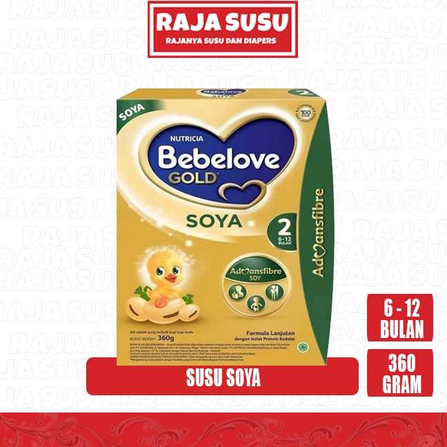 Jual BEBELOVE GOLD SOYA 2 360 GR - RAJA SUSU | Shopee Indonesia