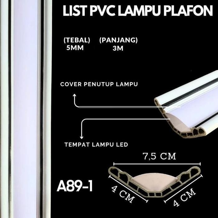Jual Sf Hoptech - List Lampu Plafon Pvc / List Lampu Led Termurah ...