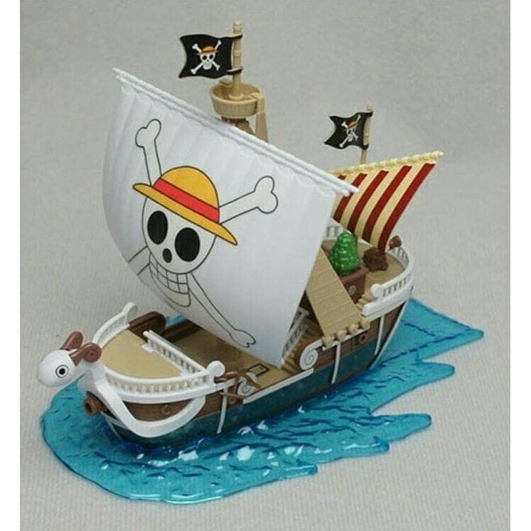 Jual kapal one piece going merry thousand sunny figure luffy zoro sanji ...