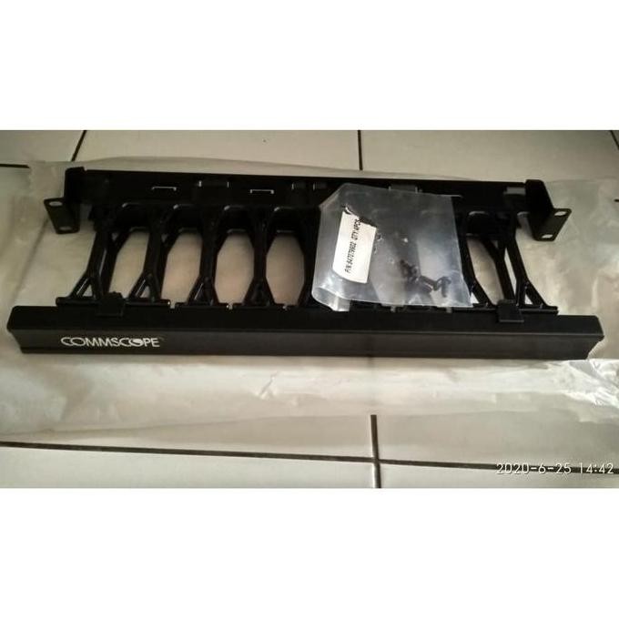 Jual Systimax Wire management 1U / 1 RU 19" SS Horizontal Trough Kit ...