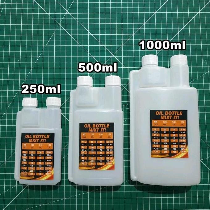 Jual Botol Takaran Oli Samping Motor Vespa 250ML 500ML 1000ML 1Liter ...