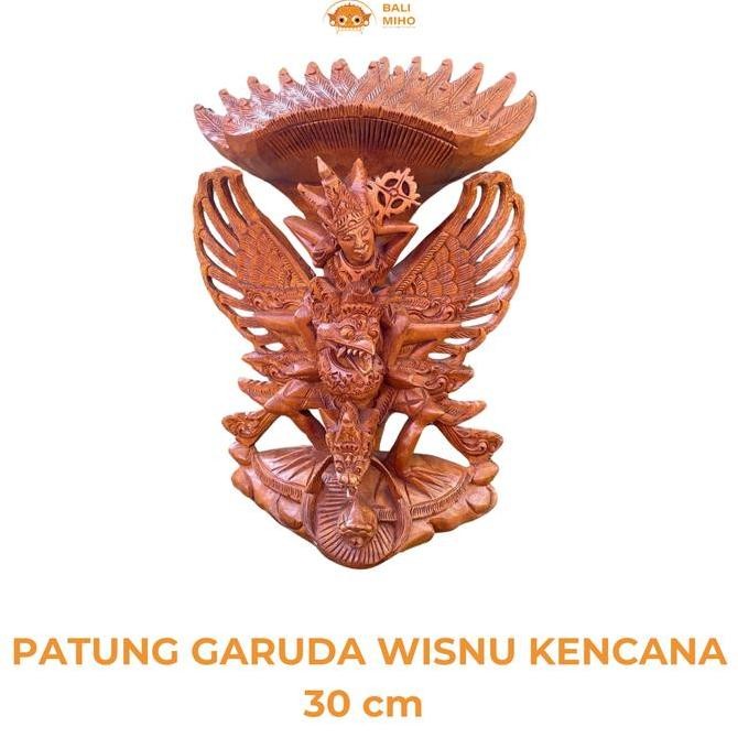 Jual ~~~~~] Patung Garuda Wisnu Kencana 30 cm - Patung GWK Kayu ...