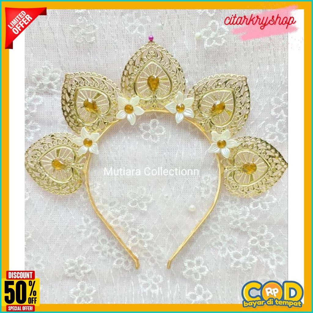 Jual Bando Adat/Bando Tari/Bando Adat Jawa/Mahkota Karnaval | Shopee ...
