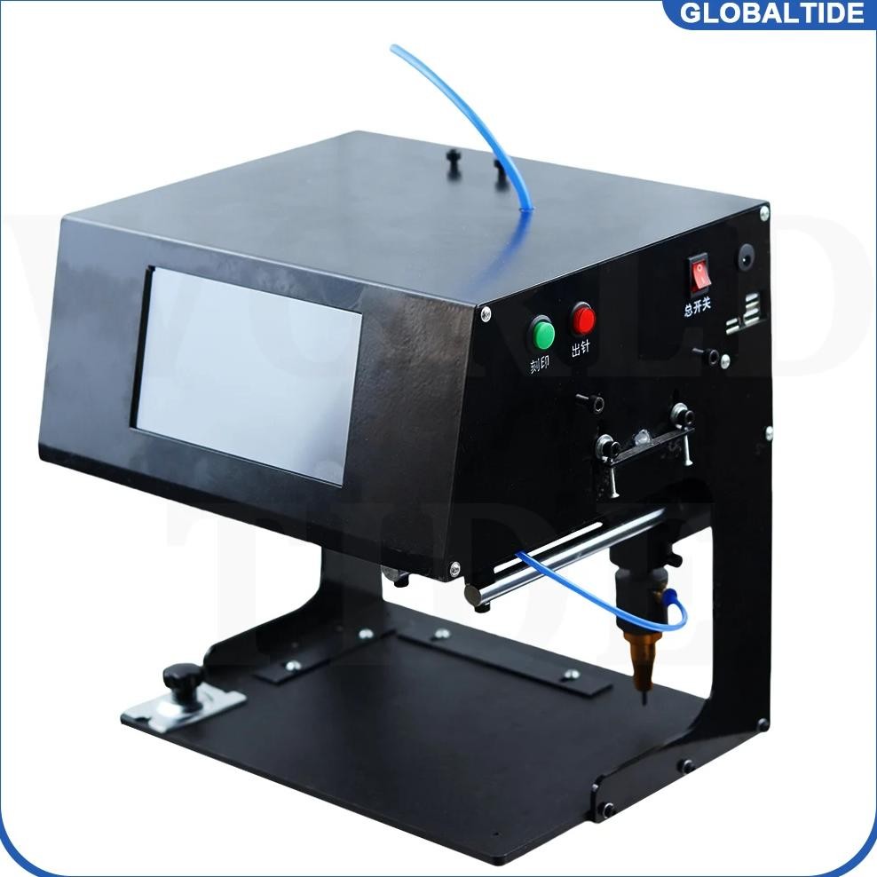 Jual Nameplate Metal Marking Machine Pneumatic Electric Engraver Touch ...