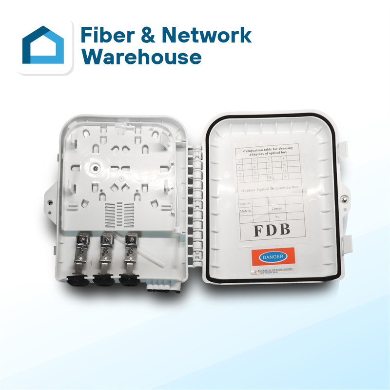 Jual Box ODP Tiang Model Pasif Splitter Box 8 Core - FTTH Distributin ...