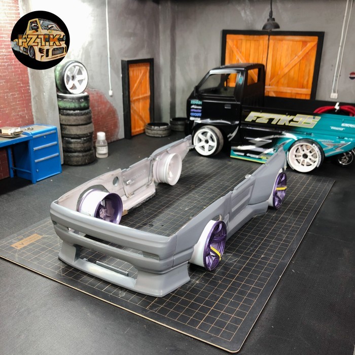 Jual Terbagus Wpl D22 Pandem, Wpl D22 Bodykit, Wpl D22 Body Kit Hijet ...