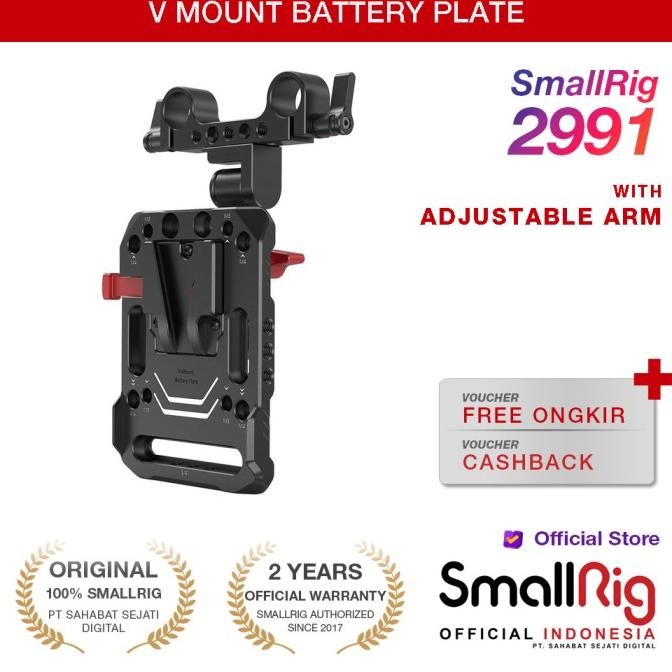Jual BEBAS ONGKIR - SmallRig V Mount Battery Base Plate with Adjustable ...