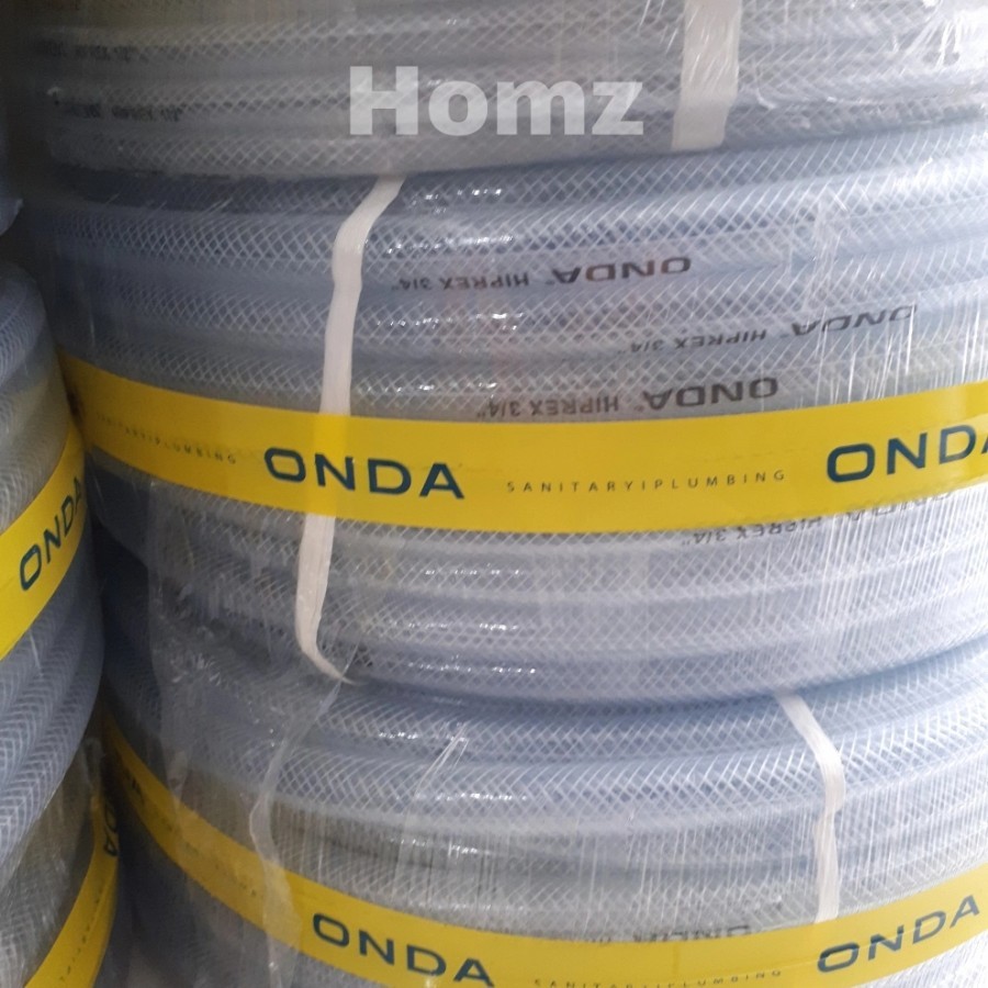 Jual Selang Benang 3/4" in ONDA / Selang Air 3/4 inch Serat Benang Hose Taman | Shopee Indonesia