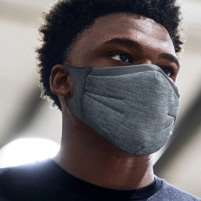 Jual Masker Training U A Original Ua Sports Mask Gray 1368010-013 ...
