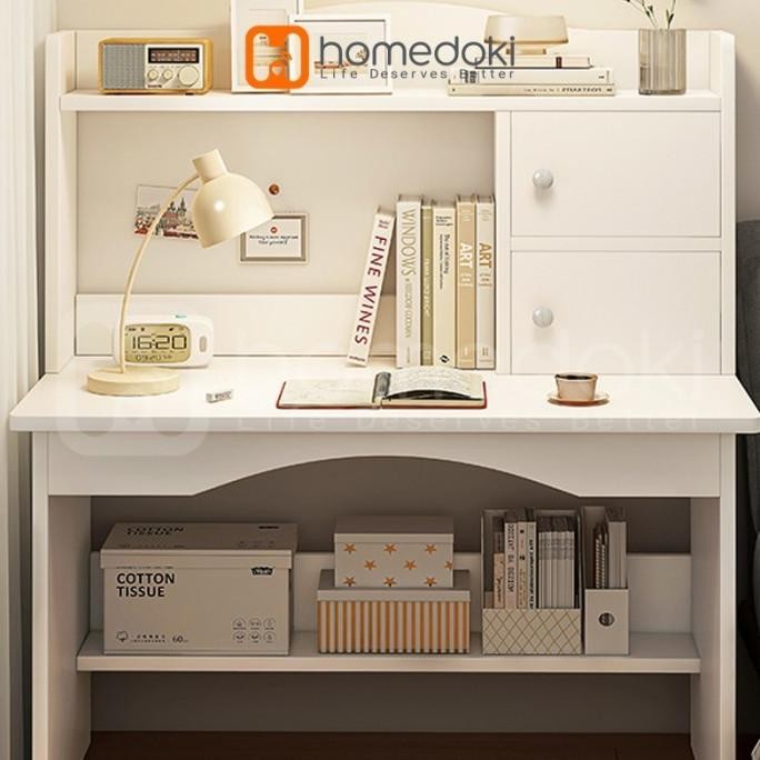 Jual Homedoki Meja Kerja/Meja Belajar/Meja Kantor/Meja Rias Minimalis | Shopee Indonesia