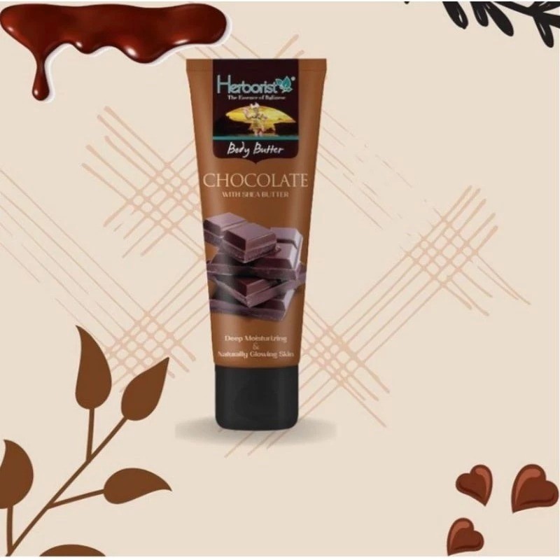 Jual HARGA TERBAIK, HANYA DI SINI! HERBORIST BODY BUTTER CHOCOLATE 80GR | Shopee Indonesia