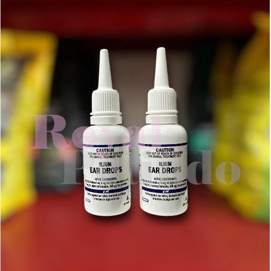 Jual Ilium Ear Drops Obat Tetes Telinga Kucing Dan Anjing 20Ml | Shopee ...