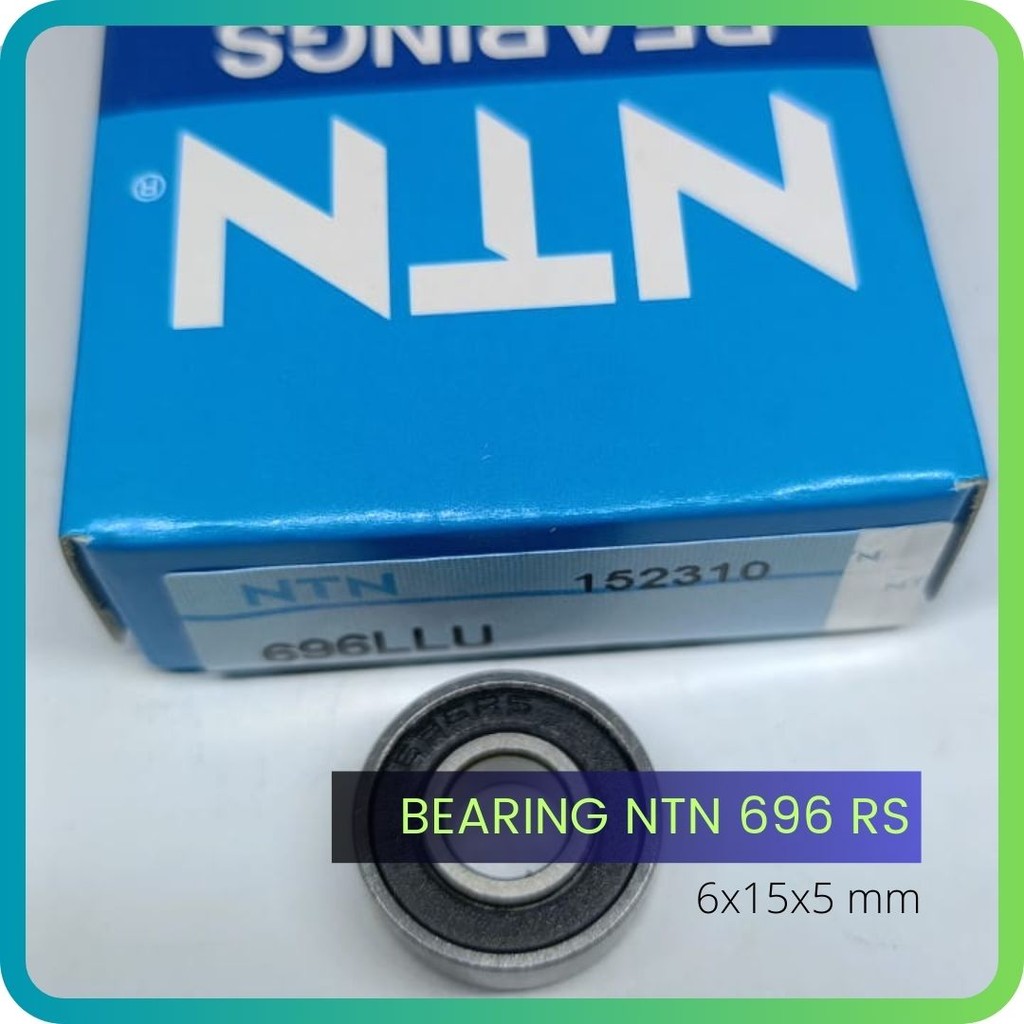 Jual BEARING NTN 696 RS JAPAN DIAMETER 6X15X5 MM | Shopee Indonesia