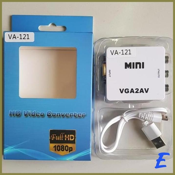 Jual VGA TO AV CONVERTER VA-121 VGA INPUT AV | ATI | | Shopee Indonesia