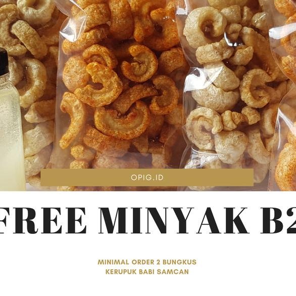 Jual Kerupuk Kulit Babi Samcan/Krubi/Kerupuk Kulit Babi Sam Can Opig ...