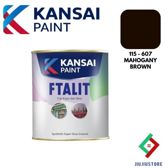 Jual Ready Ftalit Cat Kayu Dan Besi 1 Kg Cat Minyak 1Kg Kansai Ftalit ...