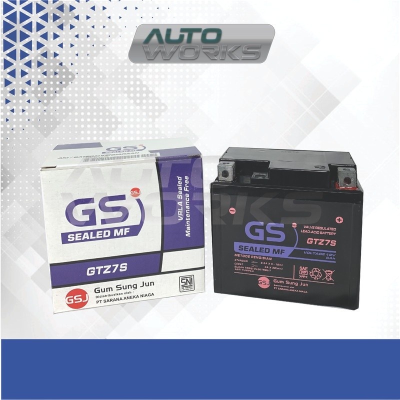 Jual Aki Motor Yamaha Freego GS GTZ7S | Shopee Indonesia