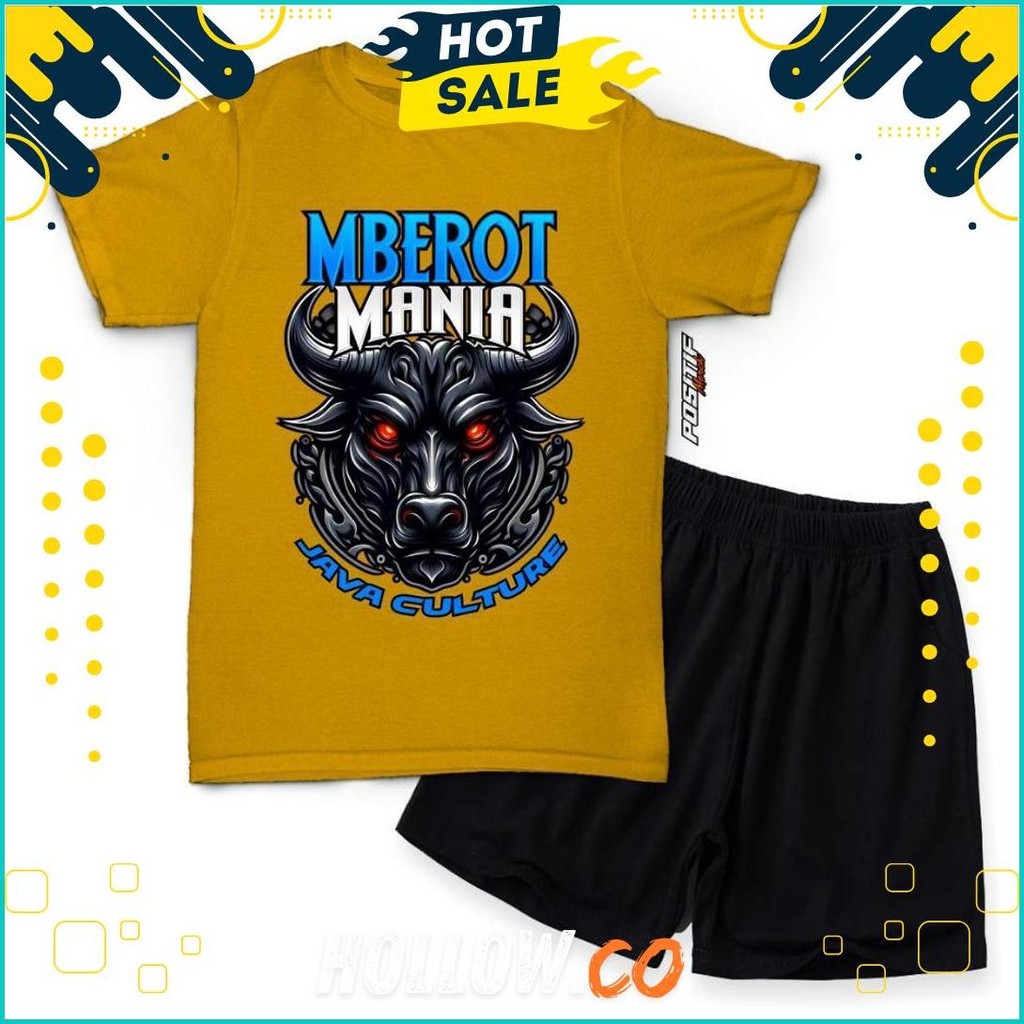 Jual Kaos Setelan Anak Mberot Mania Bantengan Malangan Positif Merch ...